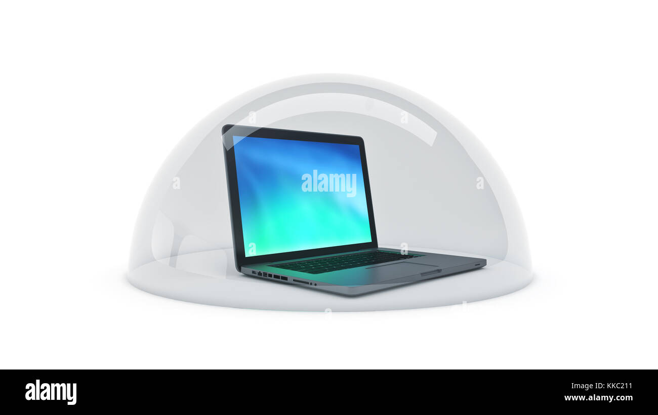 computer security concept. 3d rendering Stock Photo - Alamy