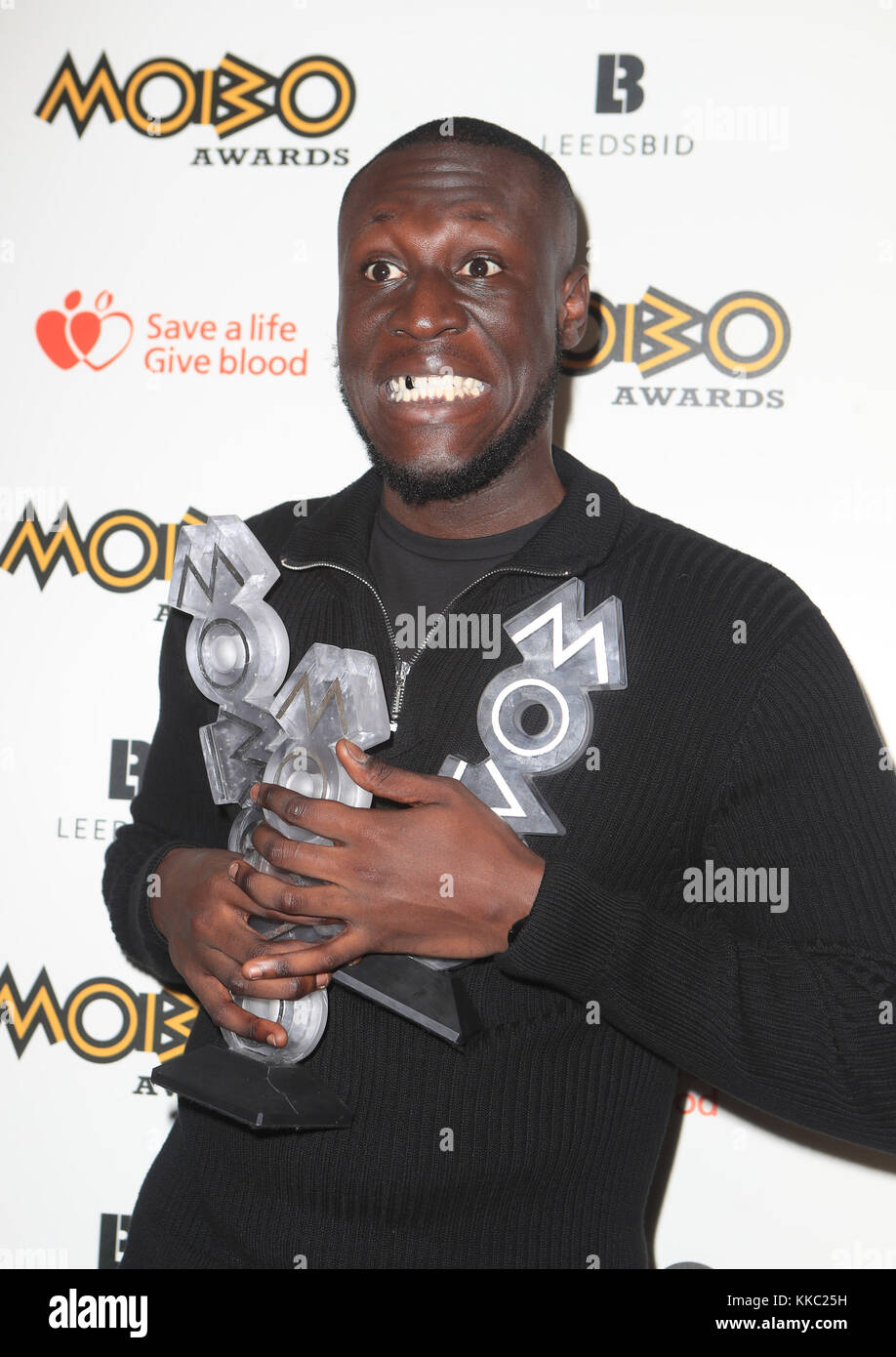 Stormzy with his best male, best album and best grime star awards at ...