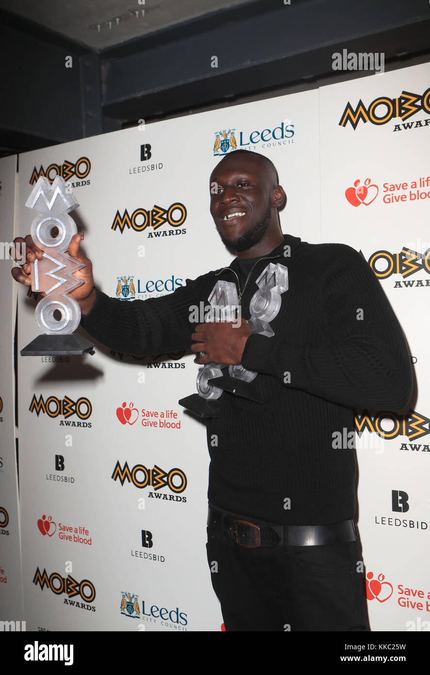 Stormzy with his best male, best album and best grime star awards at ...