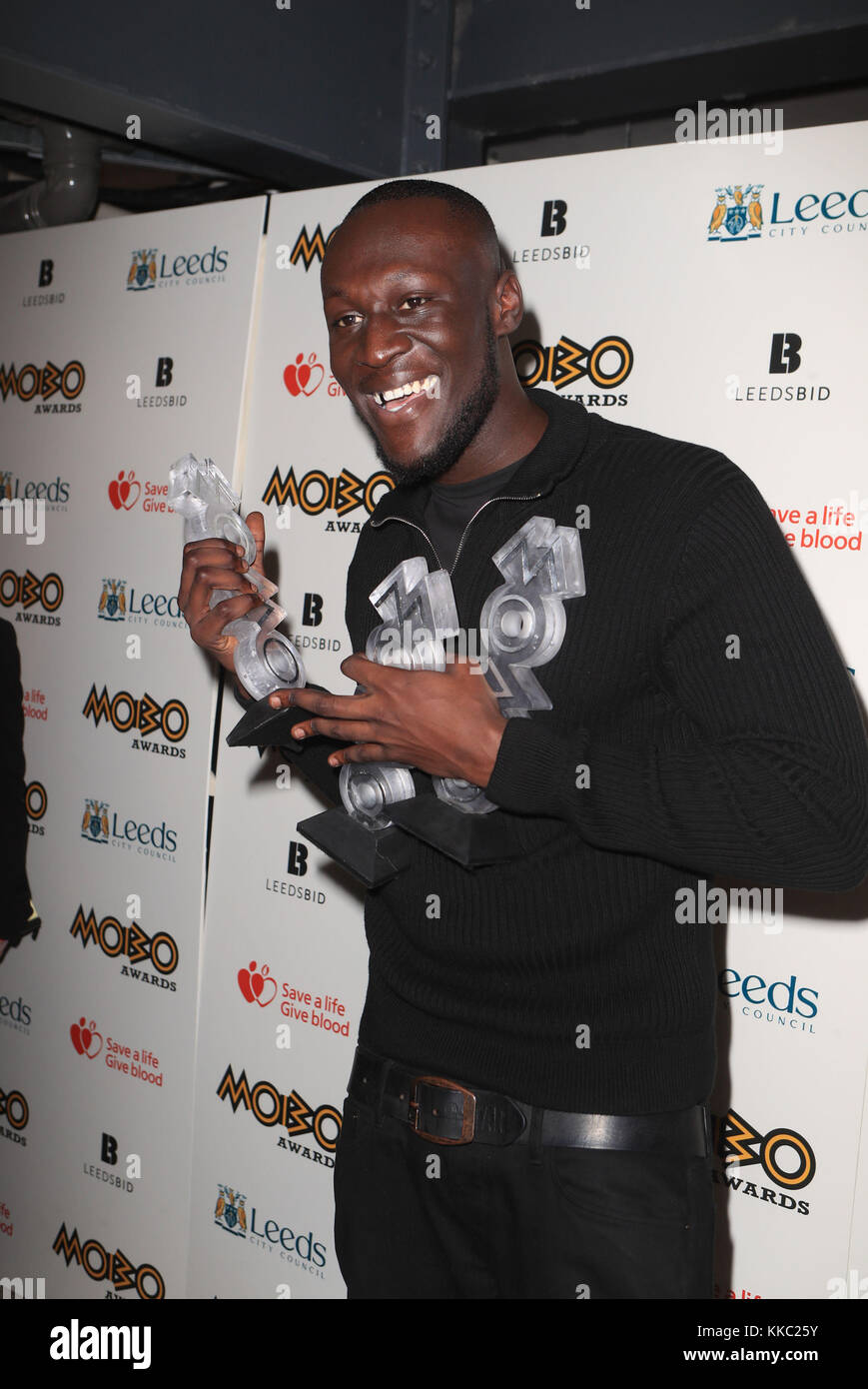 Stormzy with his best male, best album and best grime star awards at ...