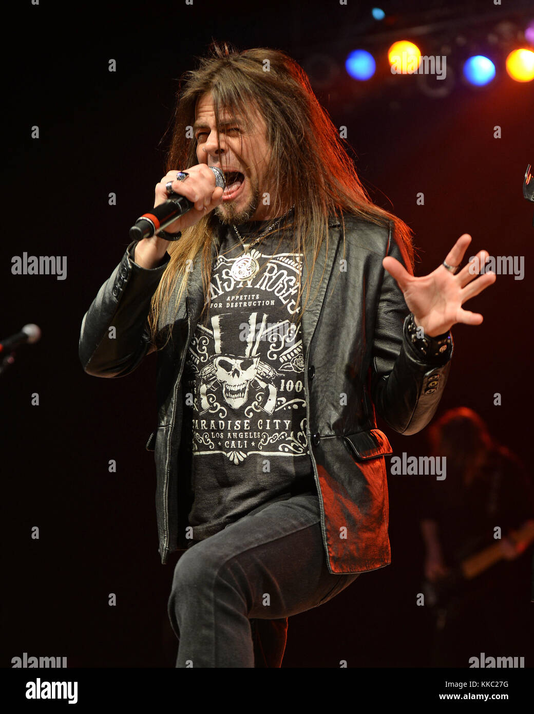 FORT LAUDERDALE, FL - FEBRUARY 27: Todd La Torre of Queensryche ...