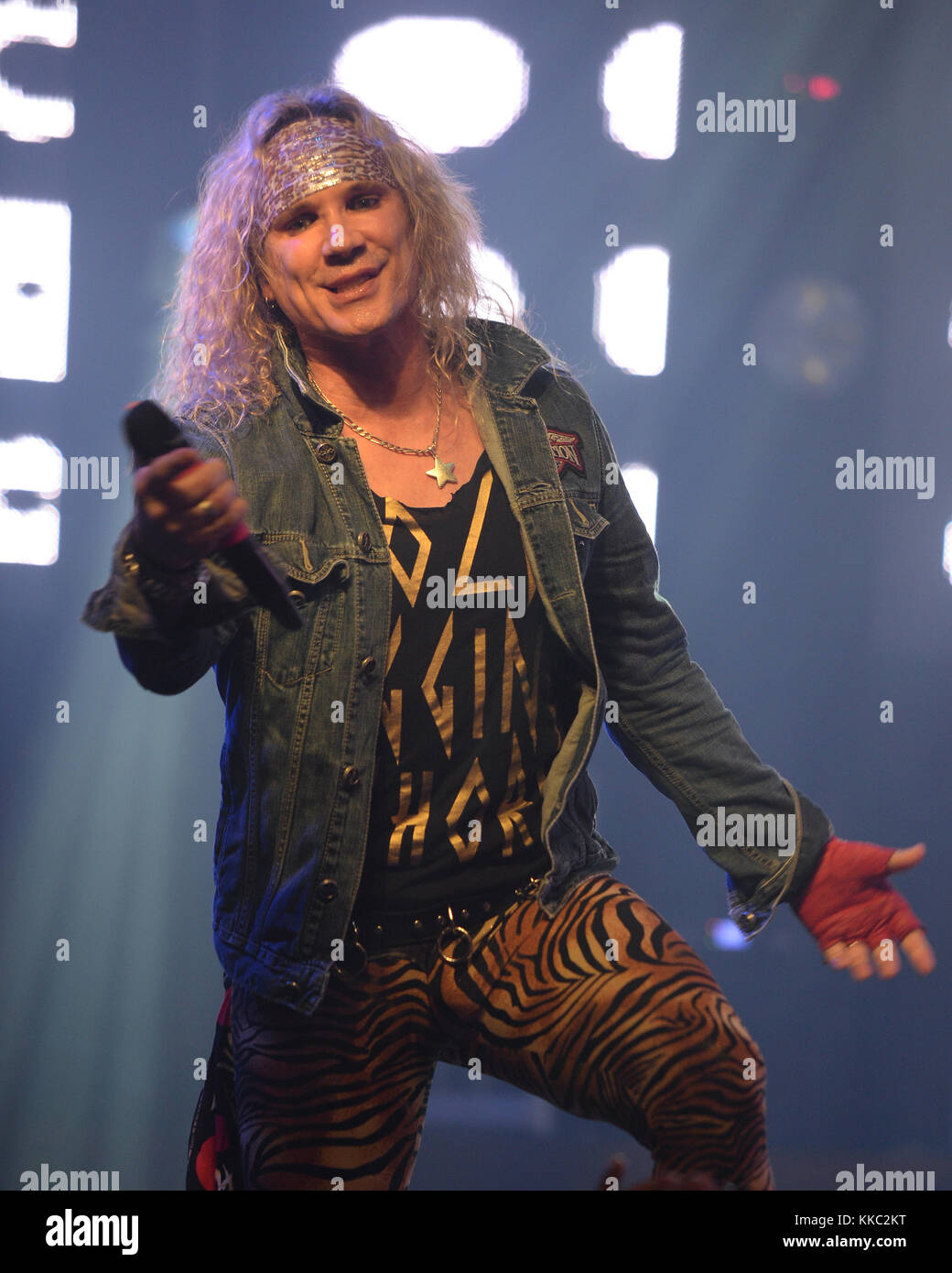 FORT LAUDERDALE, FL - MARCH 14: Michael Starr of Steel Panther performs ...
