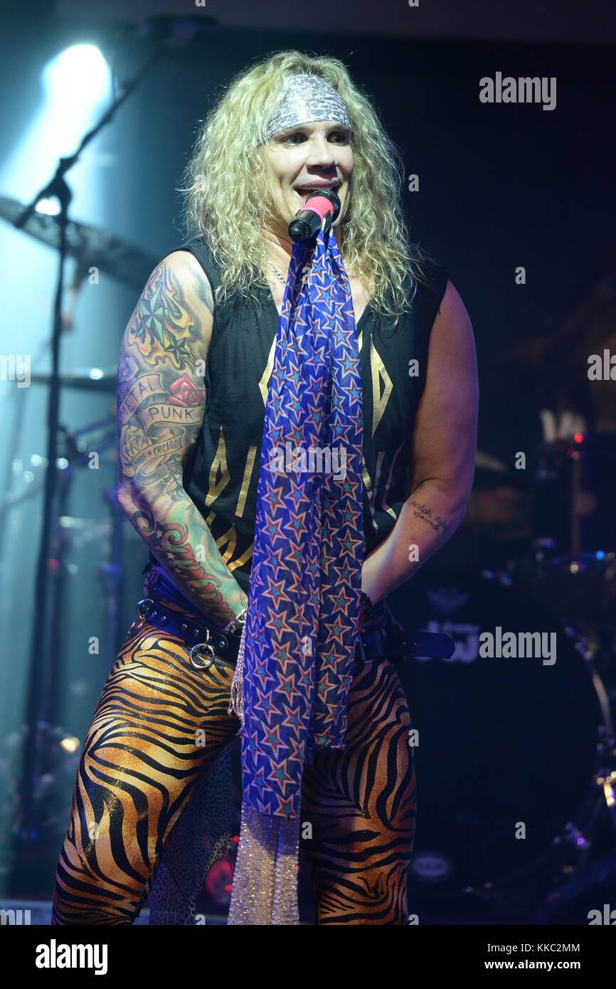 FORT LAUDERDALE, FL - MARCH 14: Michael Starr of Steel Panther performs ...