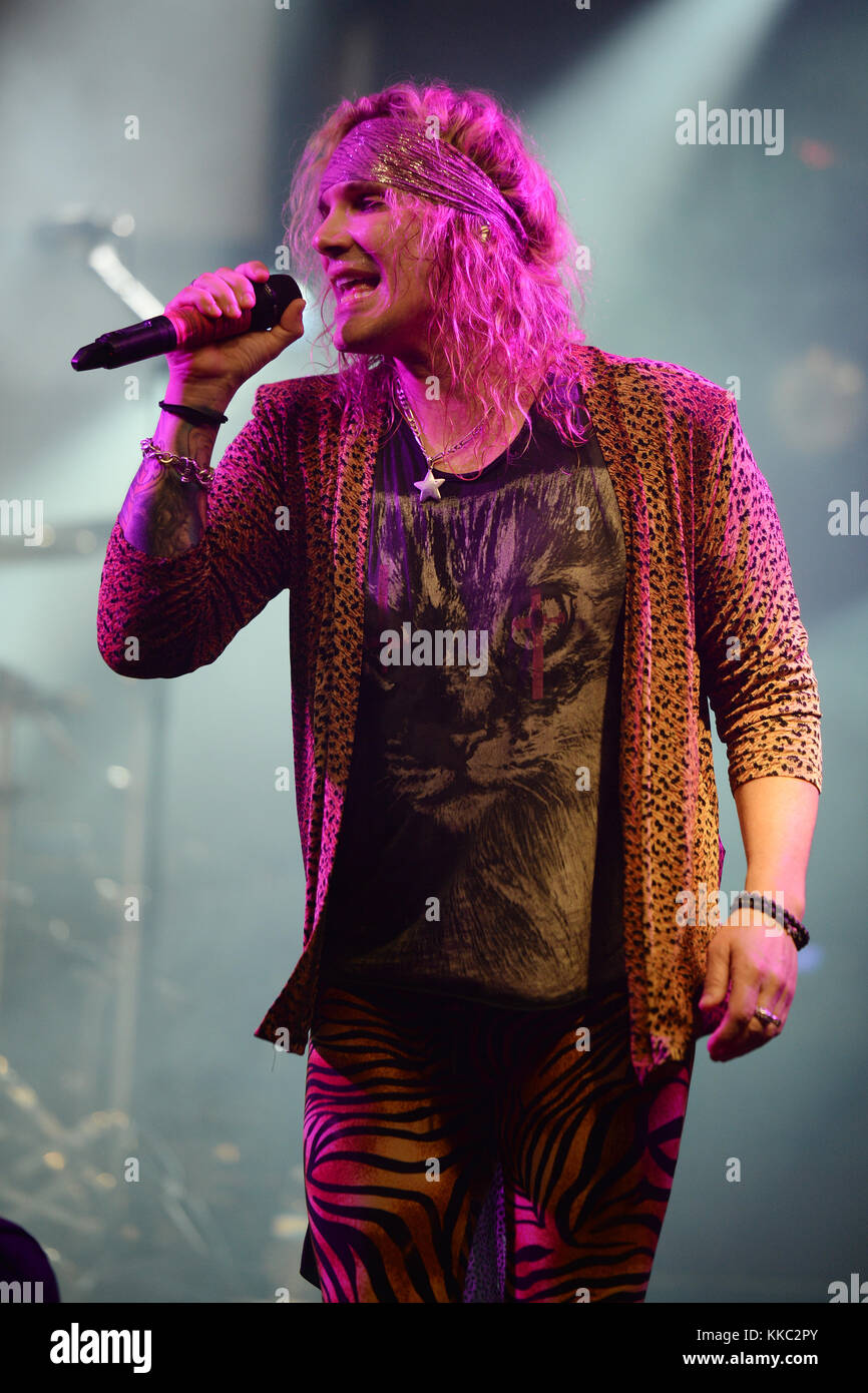 FORT LAUDERDALE, FL - MARCH 14: Michael Starr of Steel Panther performs ...