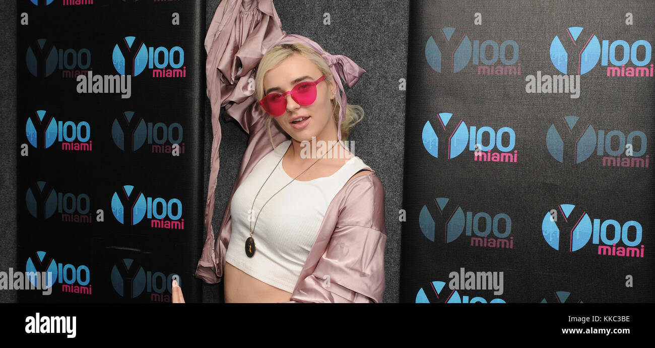 FORT LAUDERDALE, FL - NOVEMBER 09: Maty Noyes poses for a portrait at ...