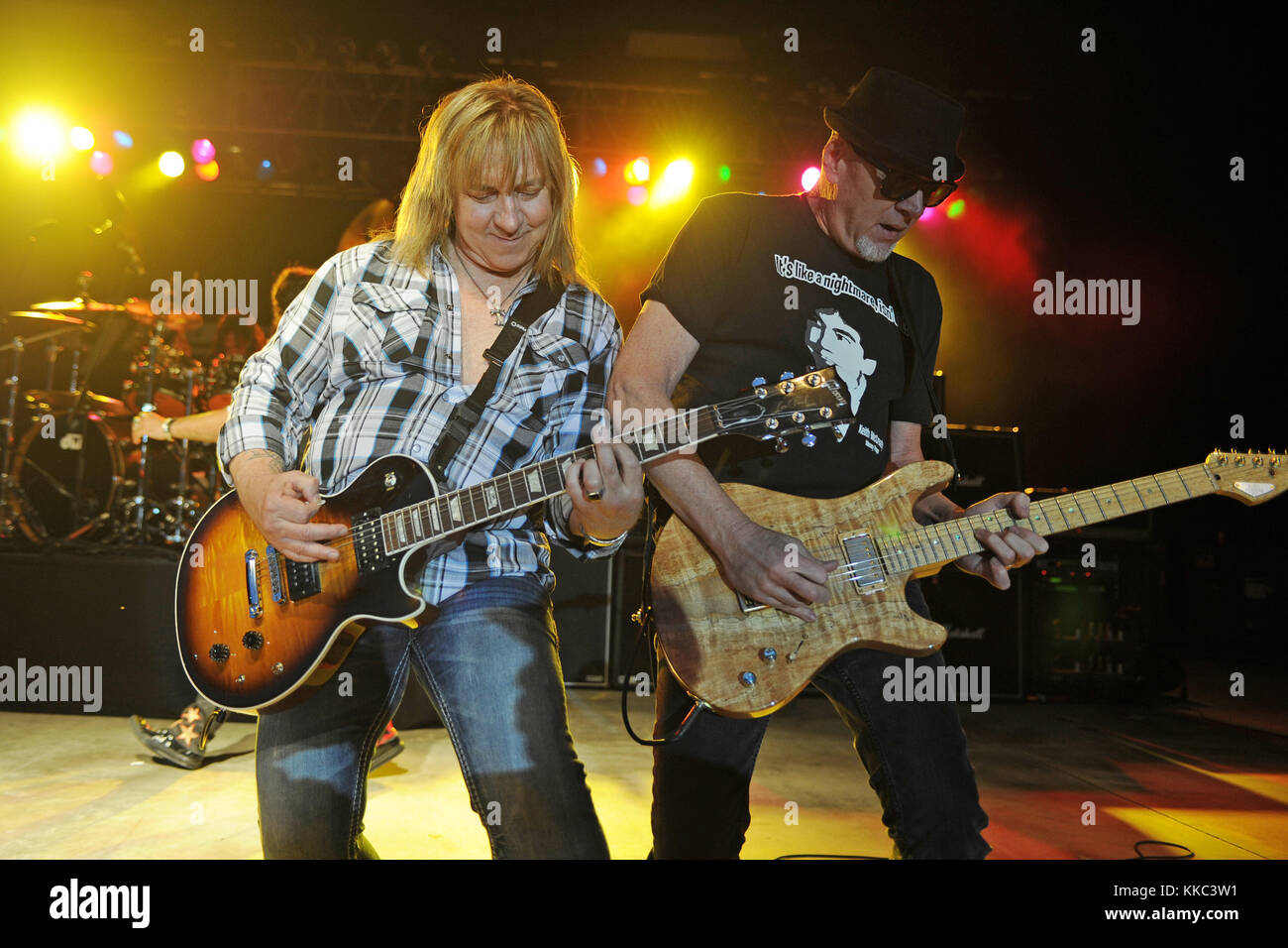 POMPANO BEACH, FL - JUNE 18: Terry Ilous, Mark Kendall and Michael ...