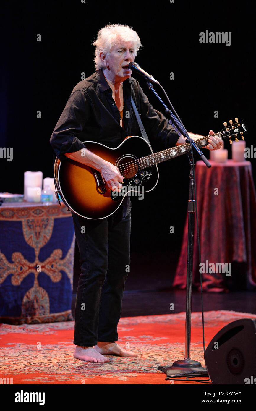 FORT LAUDERDALE, FL - JANUARY 28: Graham Nash performs at The Parker ...
