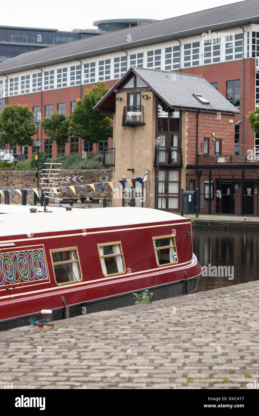 Victoria Quays also known as Sheffield Canal Basin in Sheffield, South ...