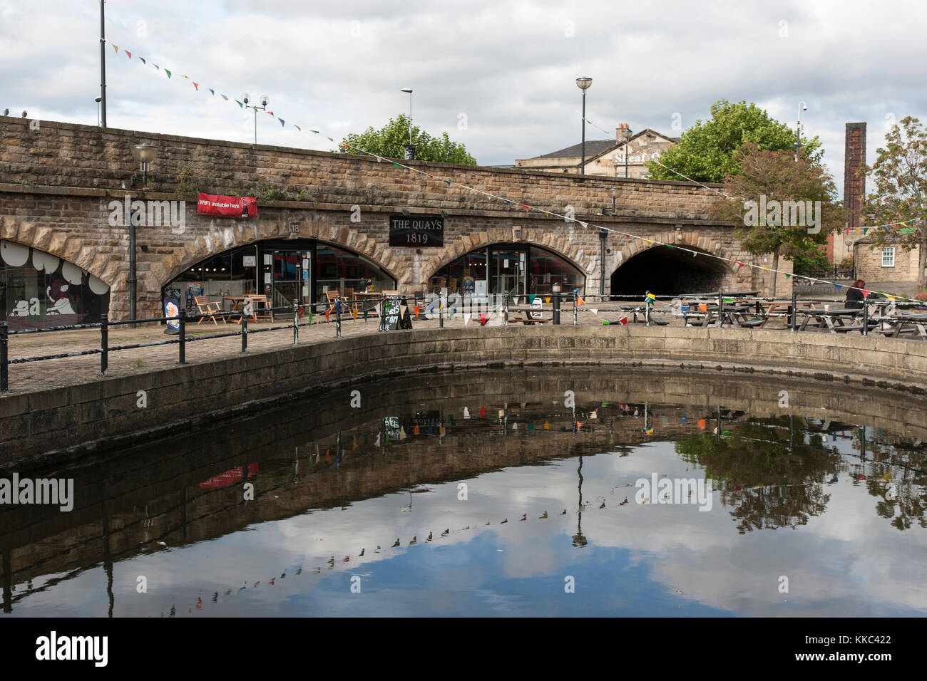 Victoria Quays also known as Sheffield Canal Basin in Sheffield, South ...