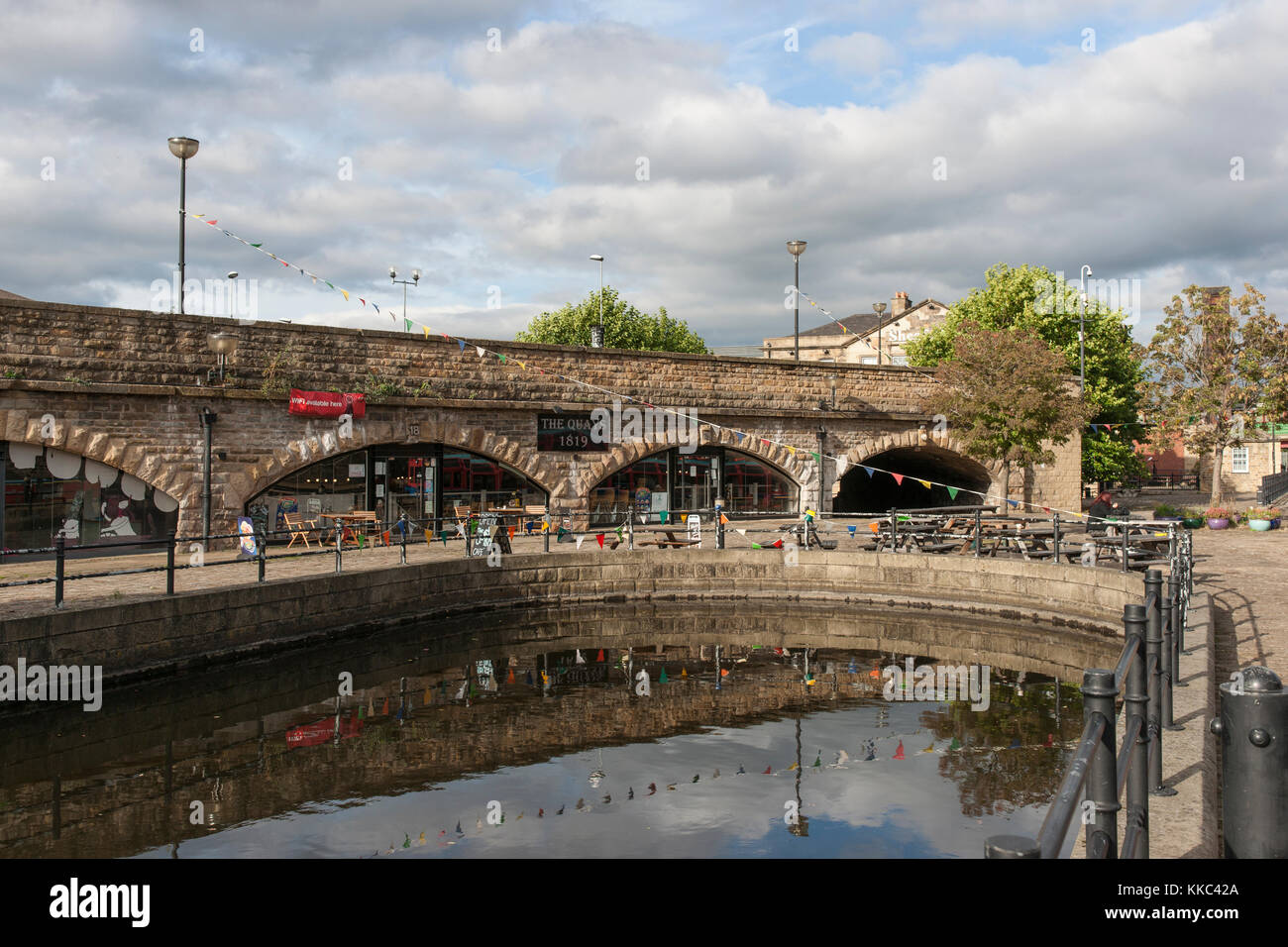 Victoria Quays also known as Sheffield Canal Basin in Sheffield, South ...