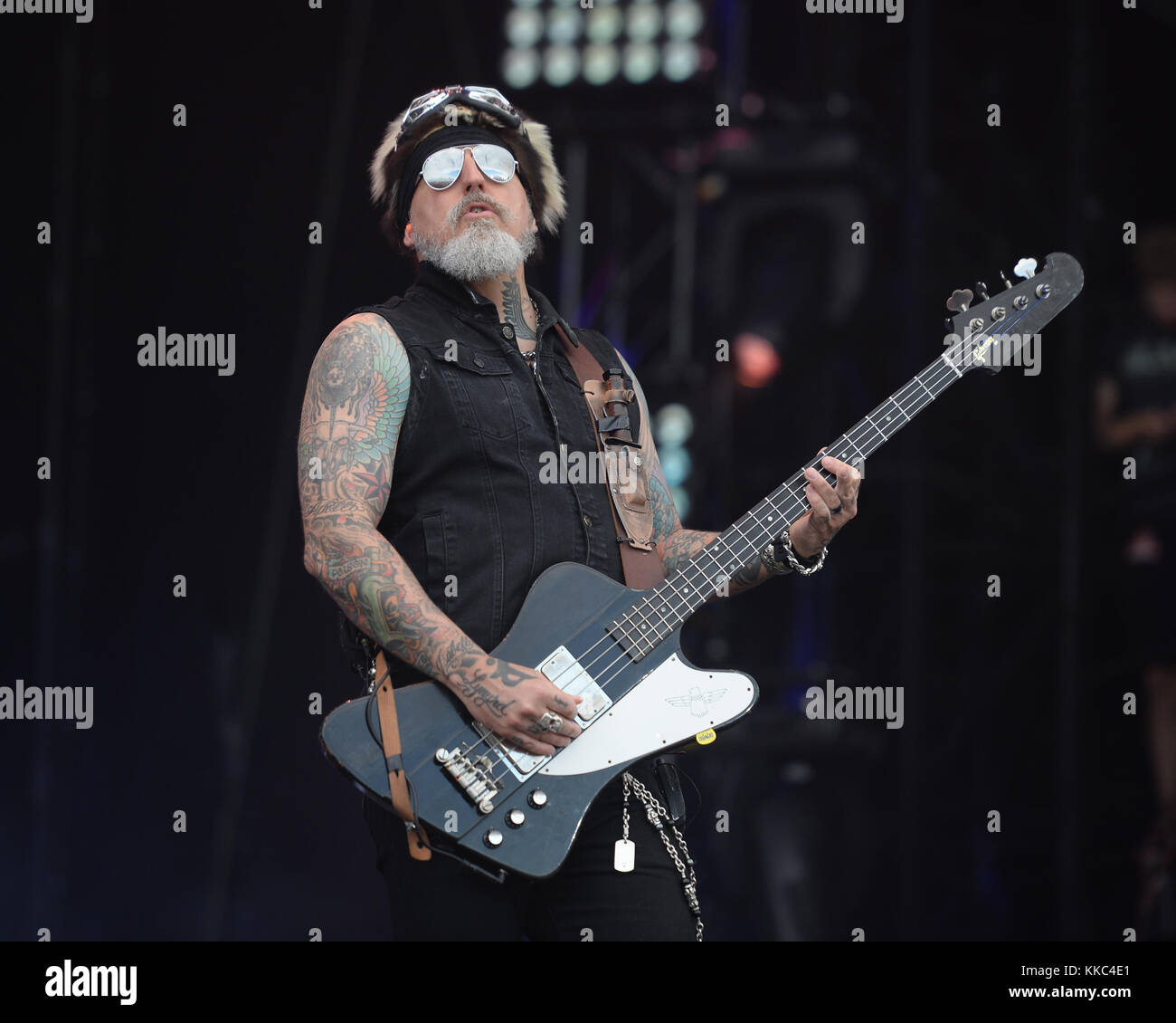 FORT LAUDERDALE, FL - APRIL 16: Johnny Colt of Lynyrd Skynyrd performs ...