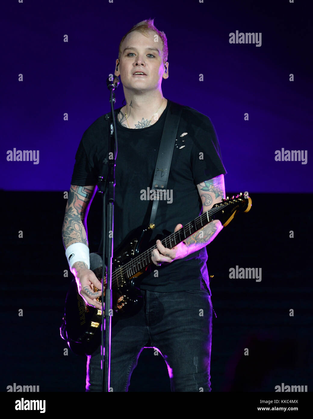 Blink 182 matt skiba hi-res stock photography and images - Alamy