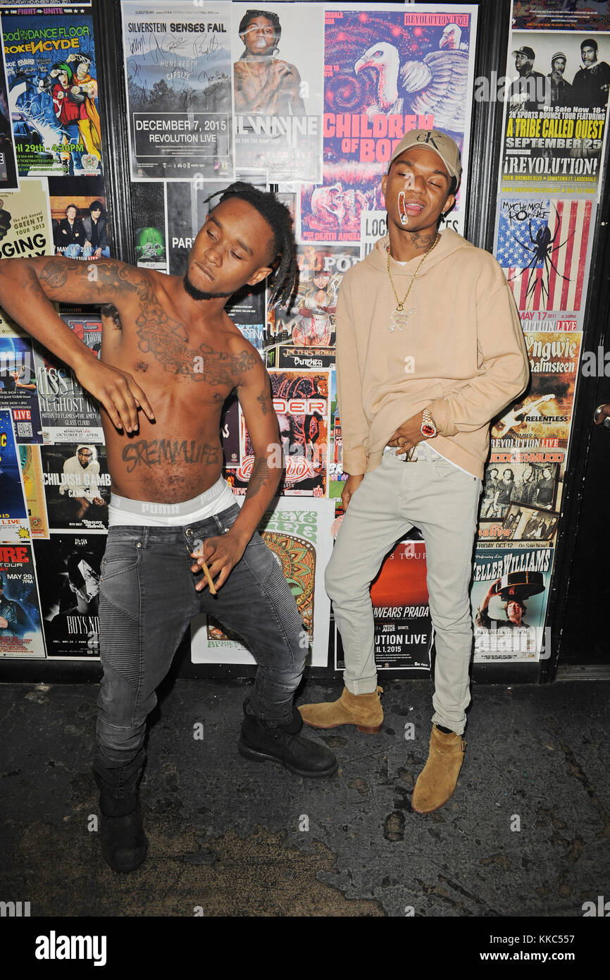 FORT LAUDERDALE, FL - AUGUST 17: Swae Lee, Slim Jimmy at 99 Jamz ...