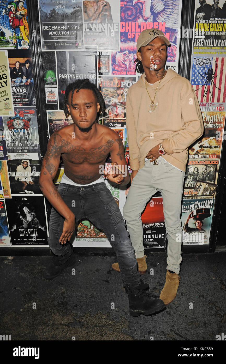 FORT LAUDERDALE, FL - AUGUST 17: Swae Lee, Slim Jimmy at 99 Jamz ...