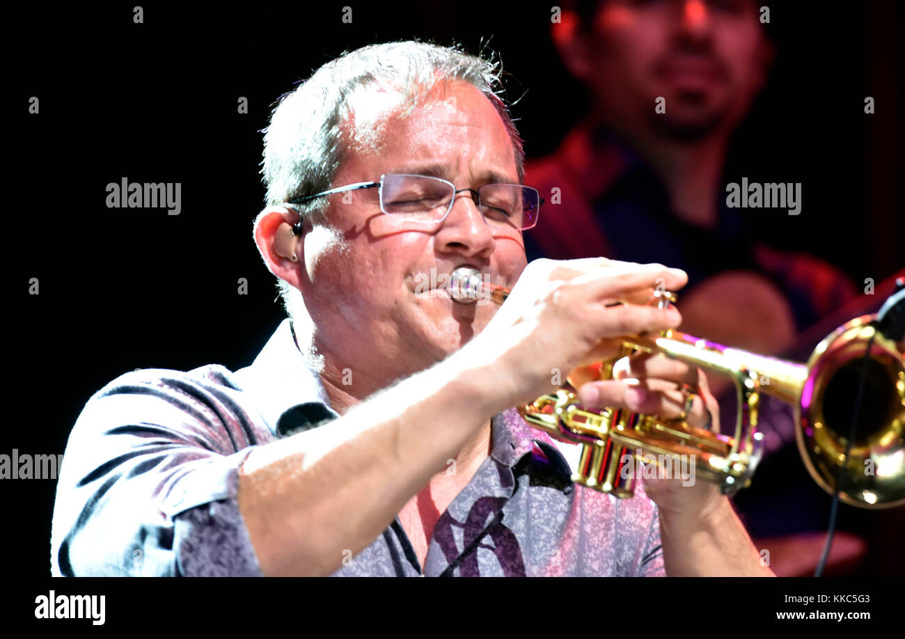 WEST PALM BEACH, FL - FEBRUARY 06: Jason Carder of the group Yanni ...