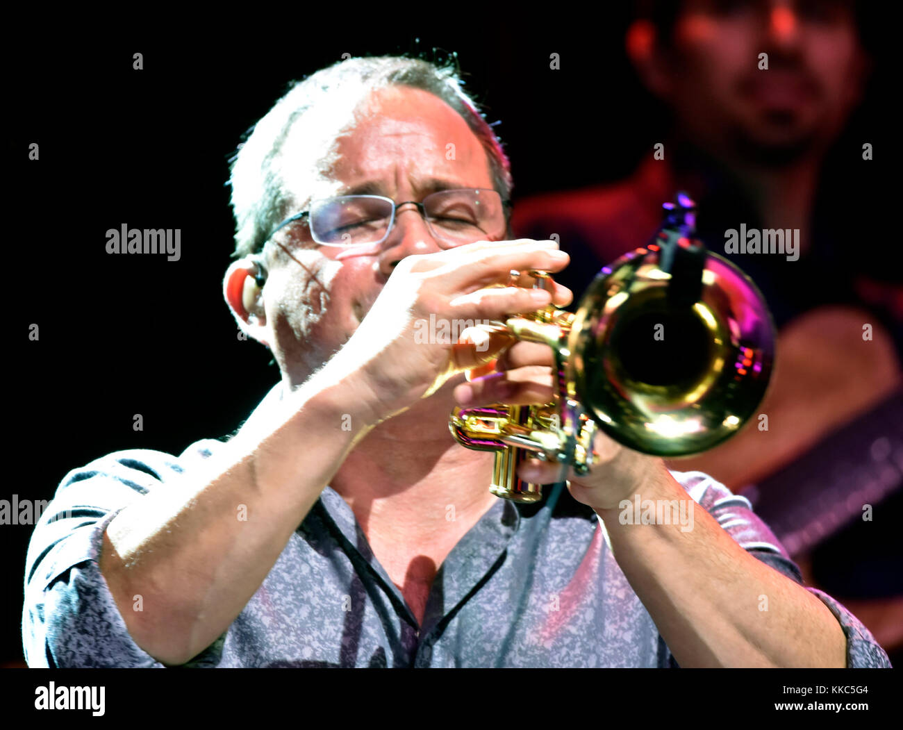 WEST PALM BEACH, FL - FEBRUARY 06: Jason Carder of the group Yanni ...