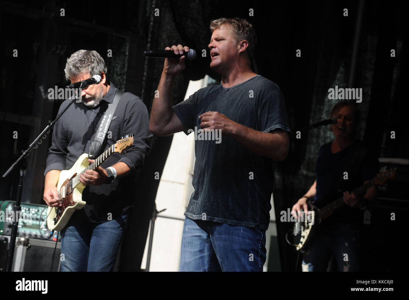 NEW YORK, NY - JULY 15: Richie McDonald, lead singer for Lonestar ...