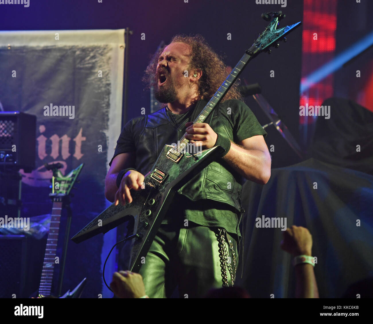FORT LAUDERDALE, FL - NOVEMBER 30: Richard Fischer of Midnight Eternal ...