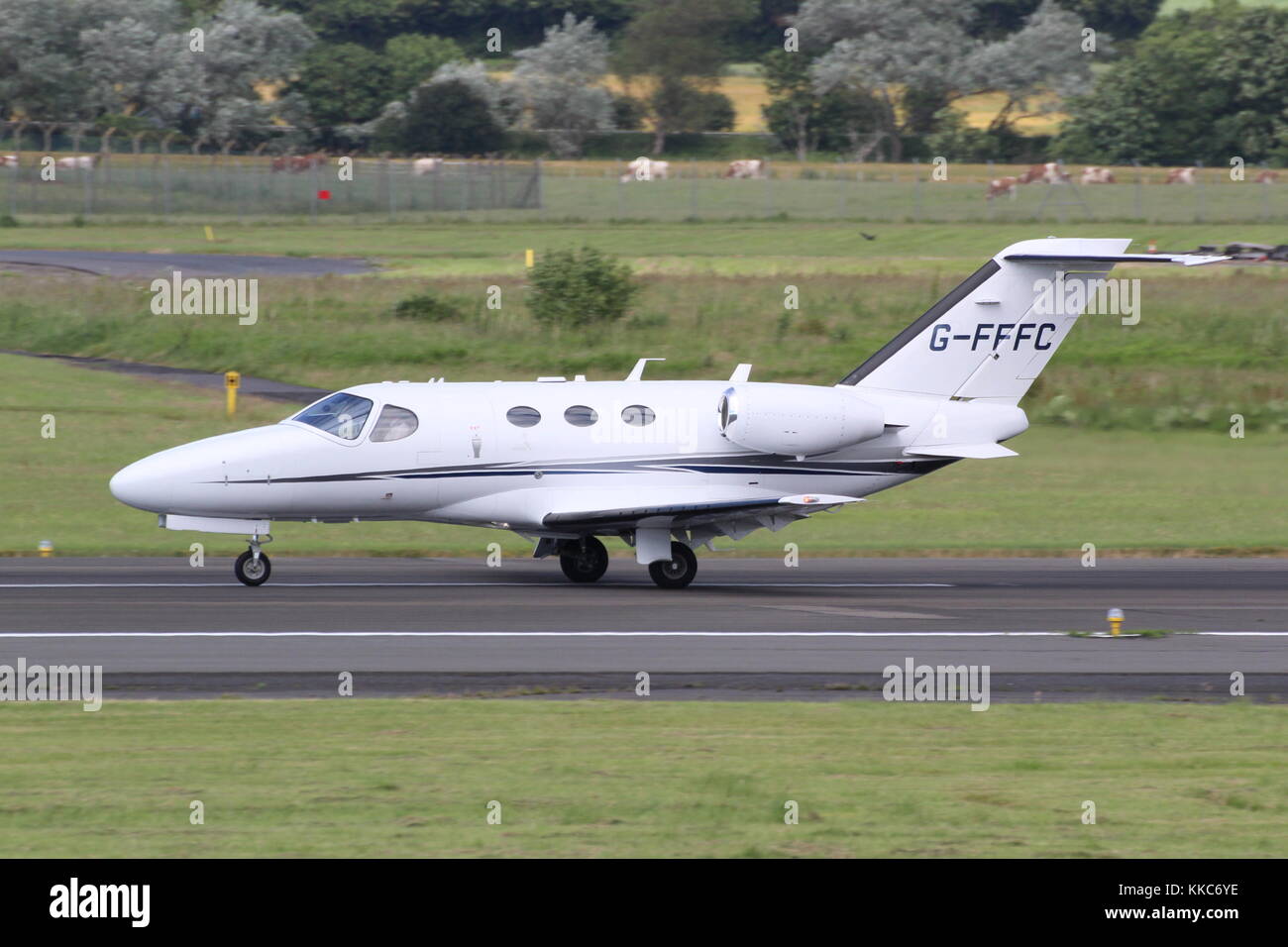 G-FFFC, a Cessna 510 Citation Mustang operated by Flairjet, at ...