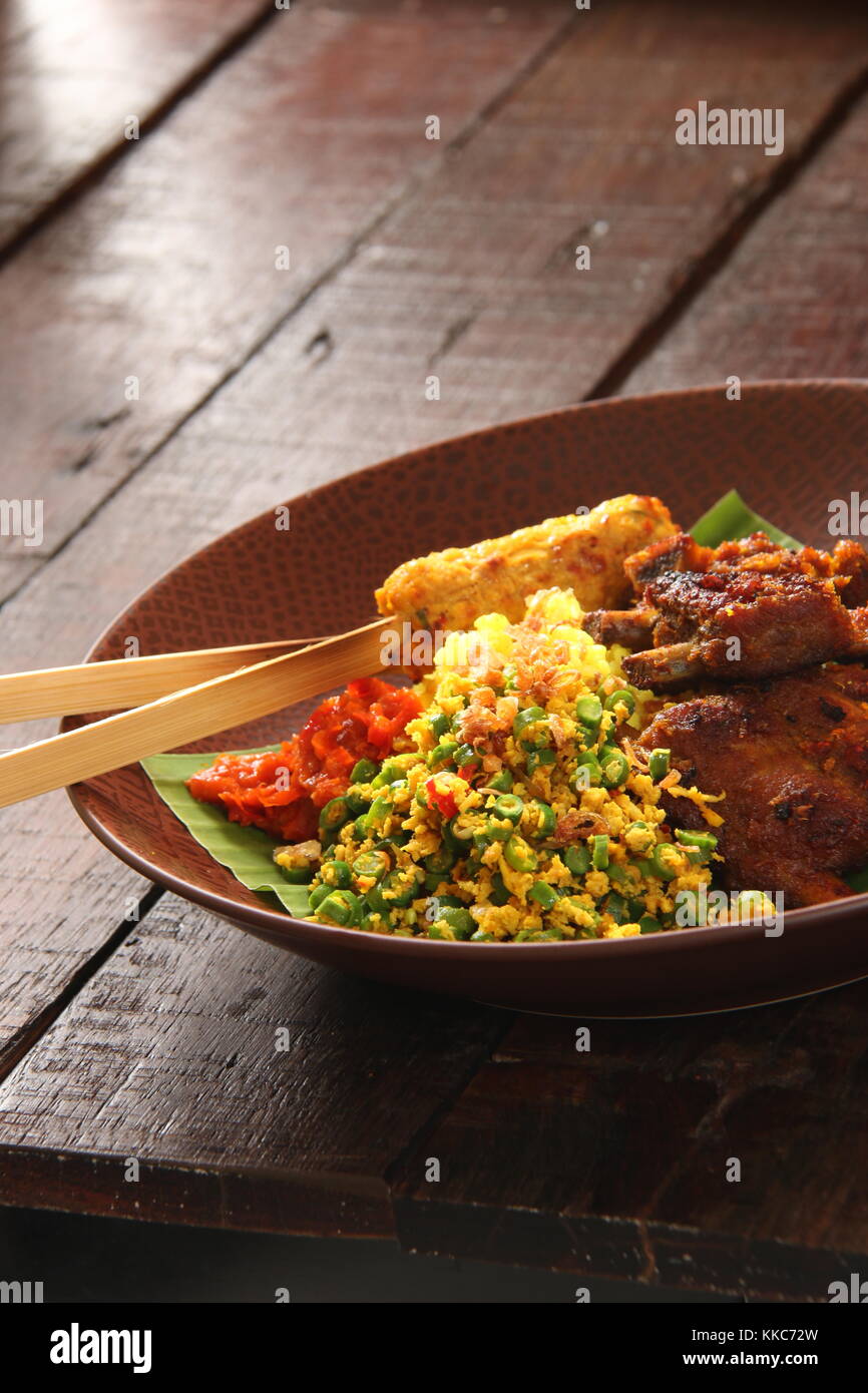 Balung Panggang, Balinese Grilled Pork Ribs Stock Photo - Alamy