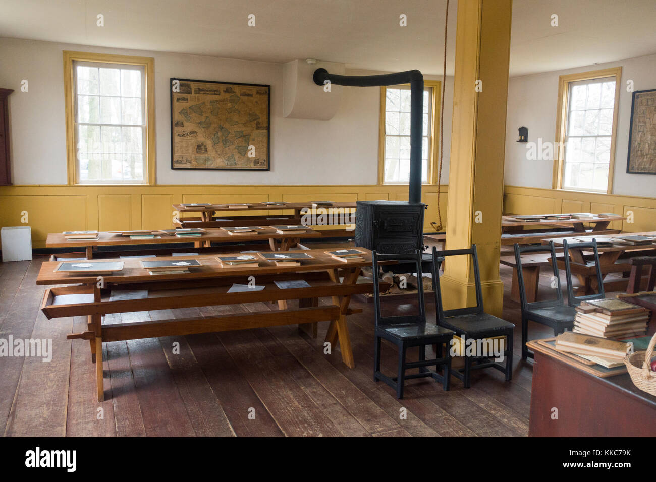 Ephrata Cloister religious community PA Stock Photo - Alamy