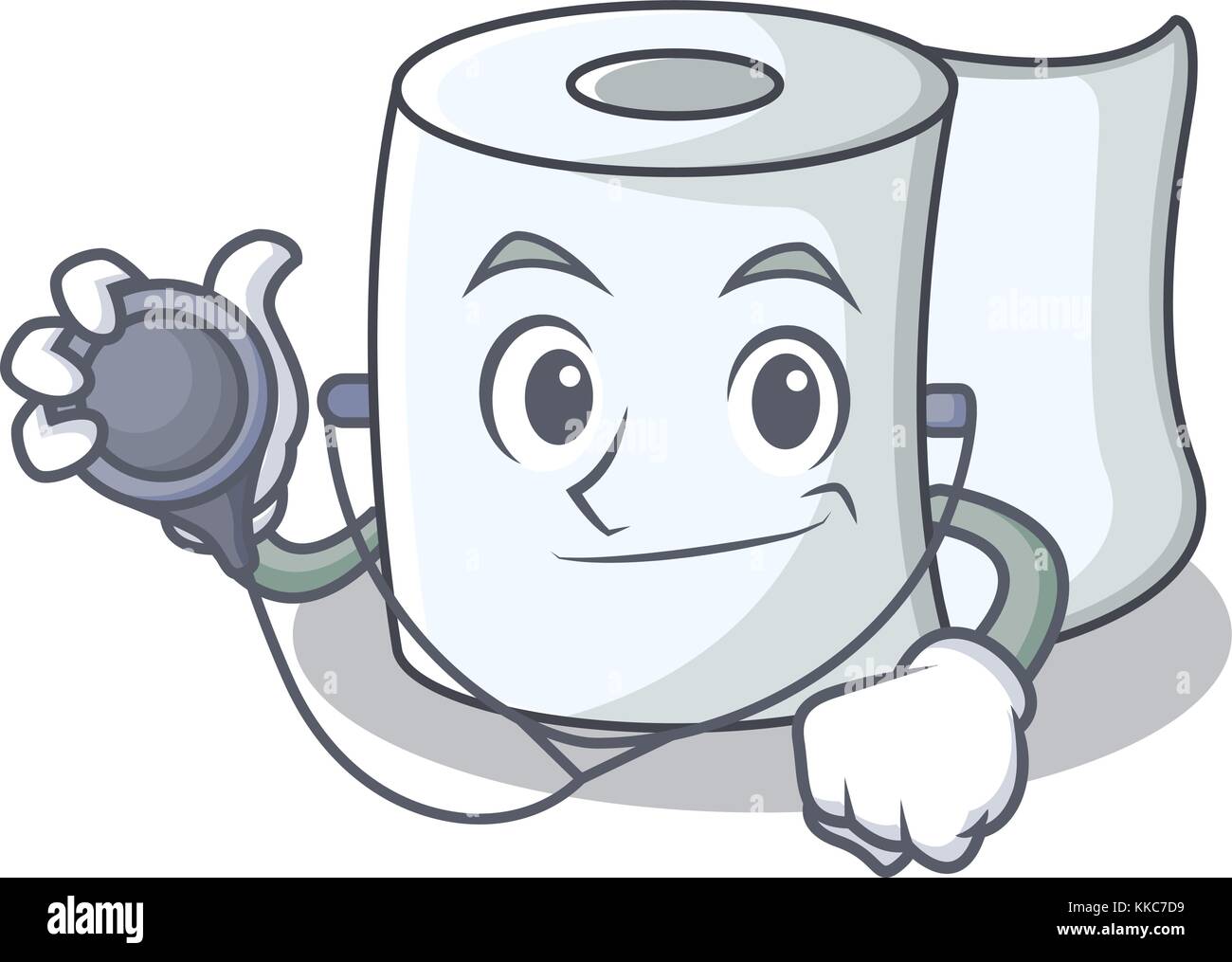 Doctor tissue character cartoon style Stock Vector Image & Art - Alamy