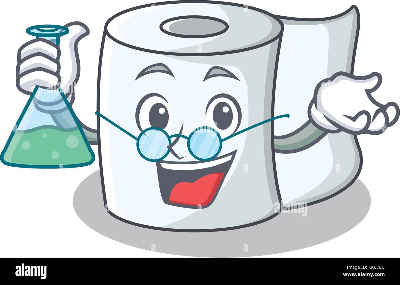 Professor tissue character cartoon style Stock Vector Image & Art - Alamy