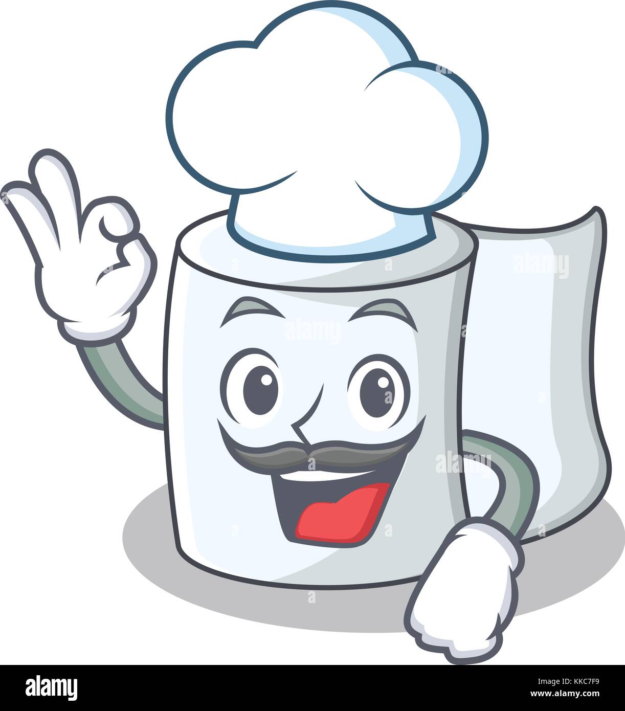 Chef tissue character cartoon style Stock Vector Image & Art - Alamy