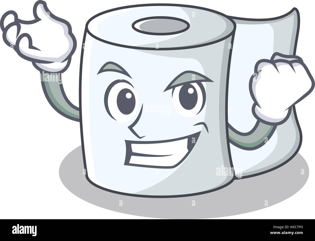 Successful tissue character cartoon style Stock Vector Image & Art - Alamy