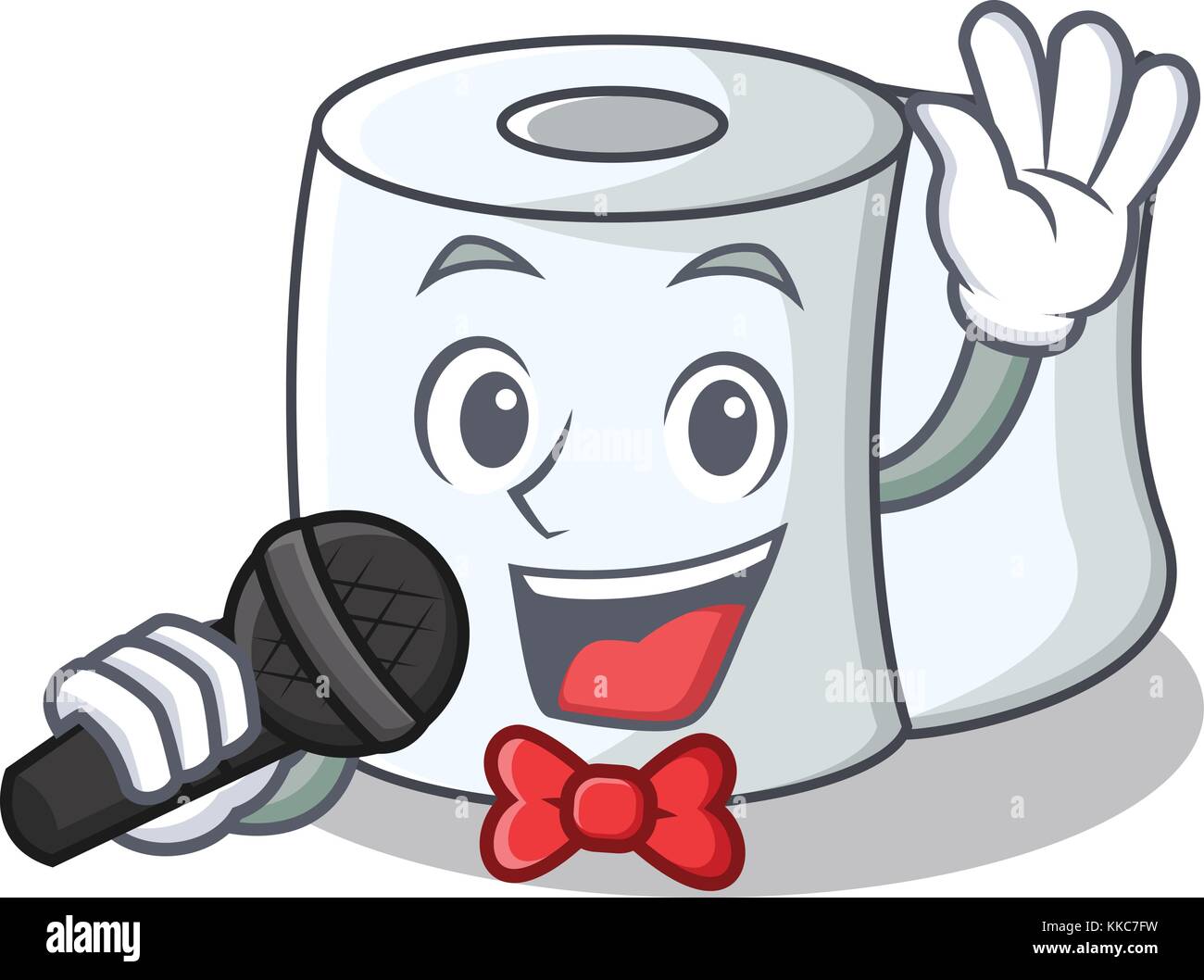Singing tissue character cartoon style Stock Vector Image & Art - Alamy