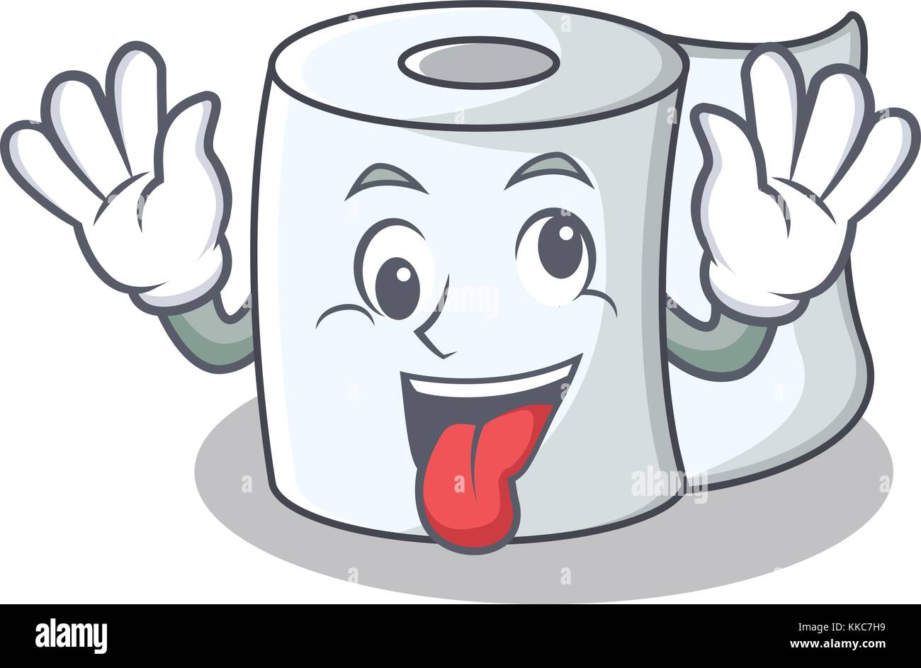 Crazy tissue character cartoon style Stock Vector Image & Art - Alamy