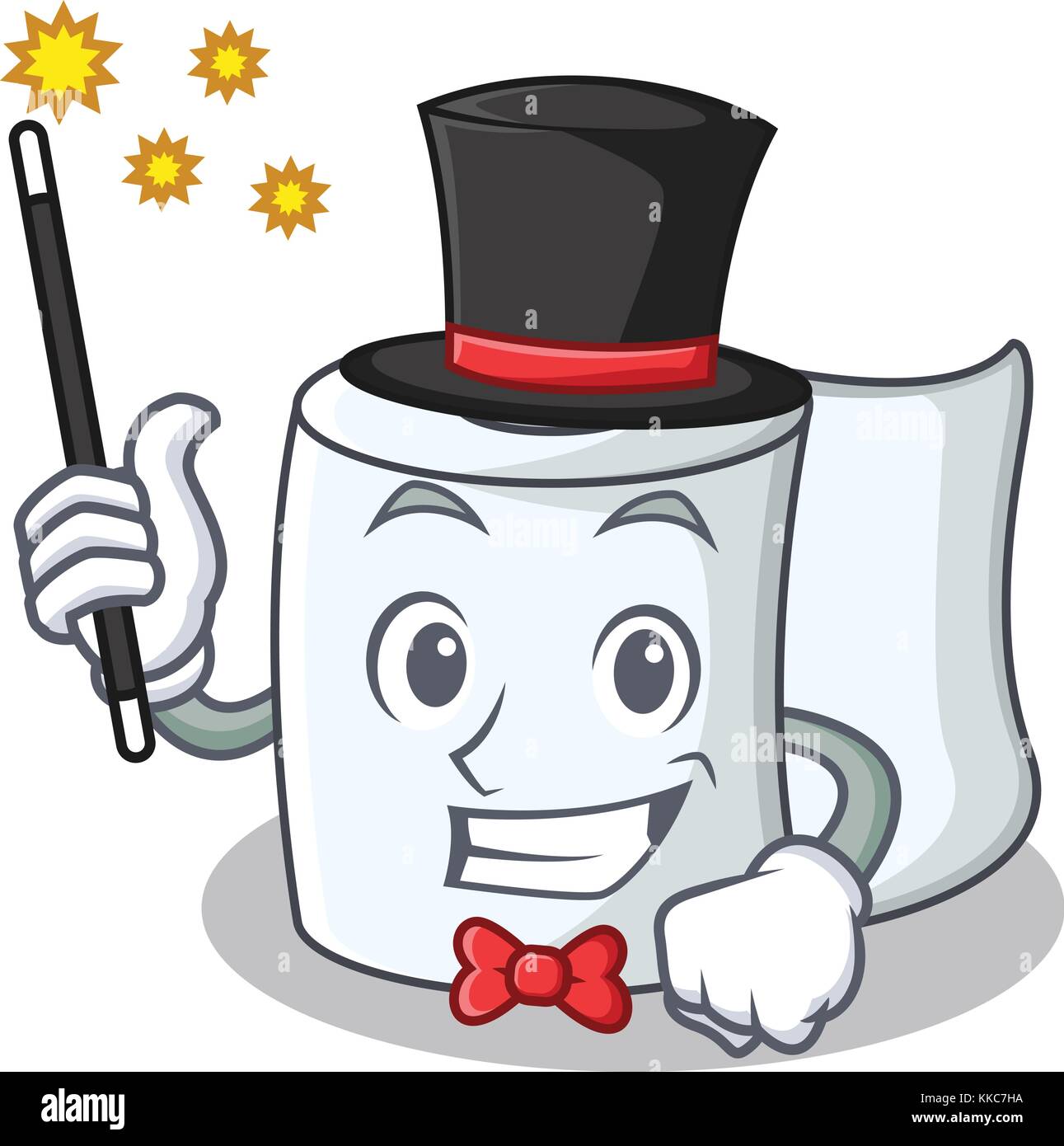 Magician tissue character cartoon style Stock Vector Image & Art - Alamy