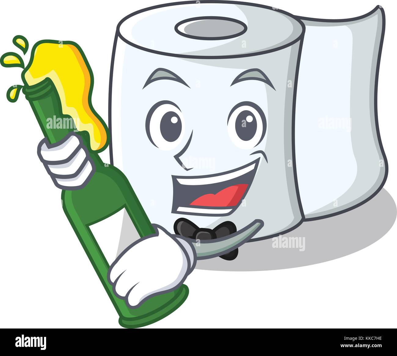 With beer tissue character cartoon style Stock Vector Image & Art - Alamy