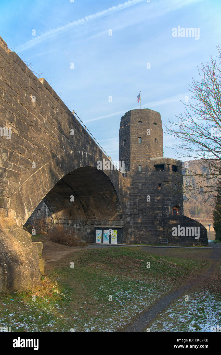 Ludendorff Bridge in Remagen, Germany Stock Photo - Alamy