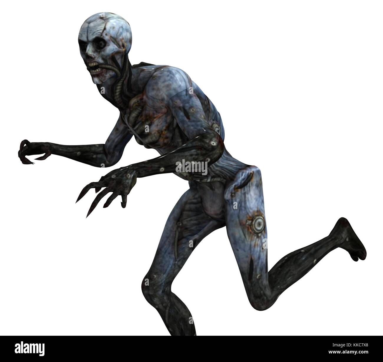 Cyborg monster concept 3d illustration Stock Photo - Alamy