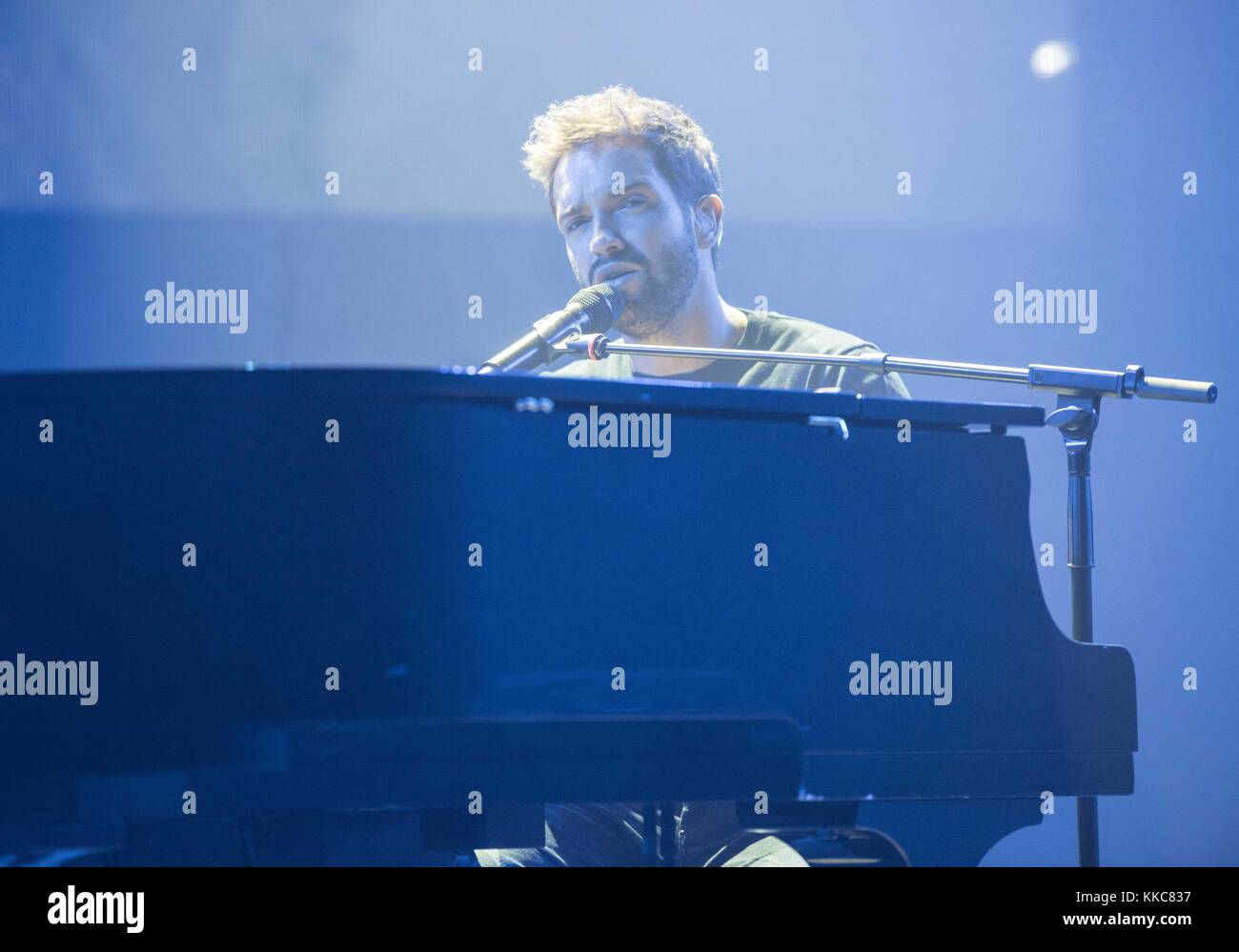MADRID, SPAIN - MAY 07: Spanish singer Pablo Alboran attends 'Tour ...