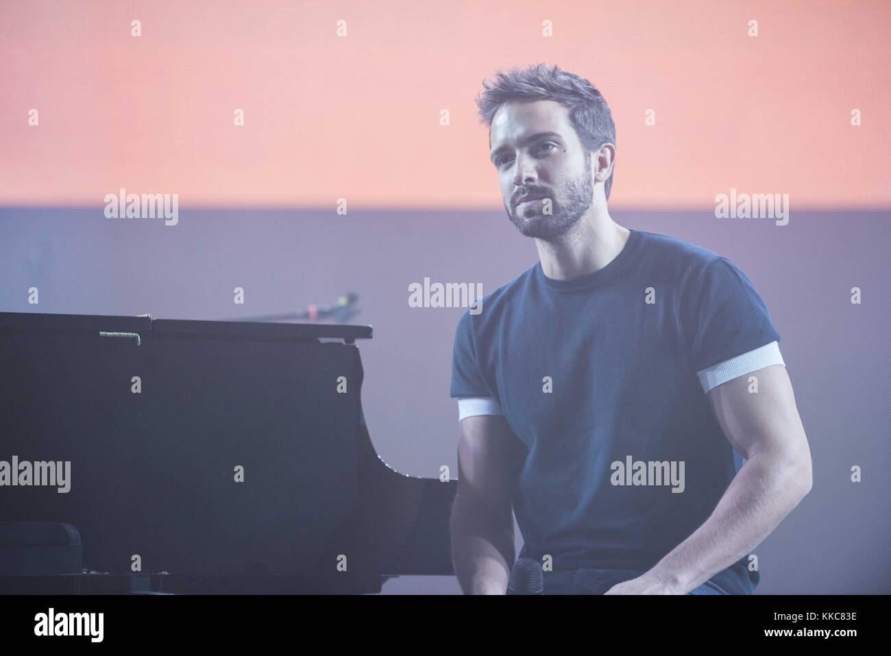 MADRID, SPAIN - MAY 07: Spanish singer Pablo Alboran attends 'Tour ...