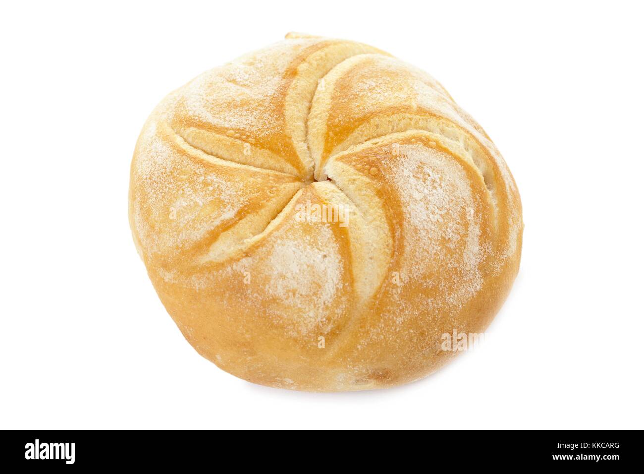 freshly baked kaiser bread Stock Photo - Alamy