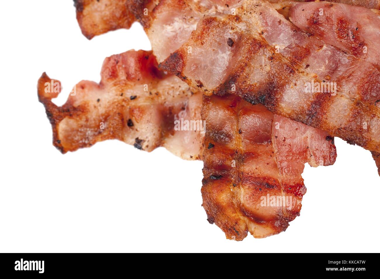 grilled bacon strips Stock Photo - Alamy