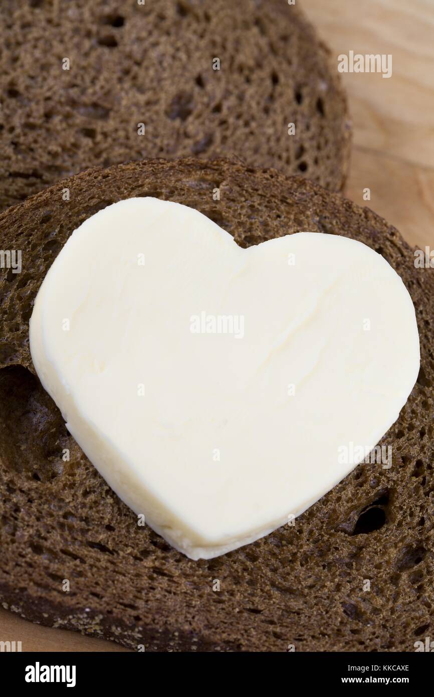 Heart shaped butter hi-res stock photography and images - Alamy