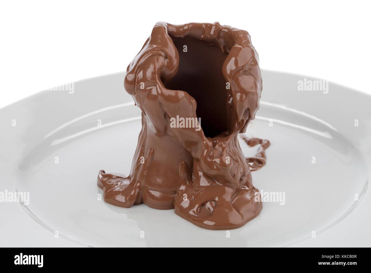 melting bunny chocolate Stock Photo - Alamy