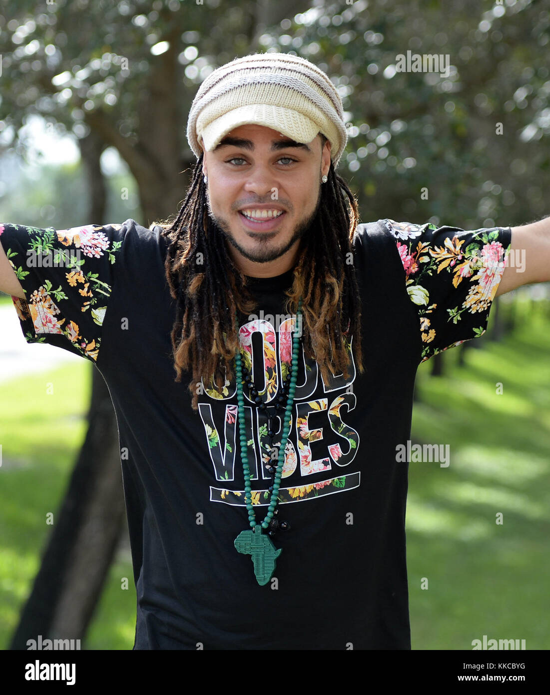Shy carter poses for a portrait at radio station y 100 hi-res stock ...
