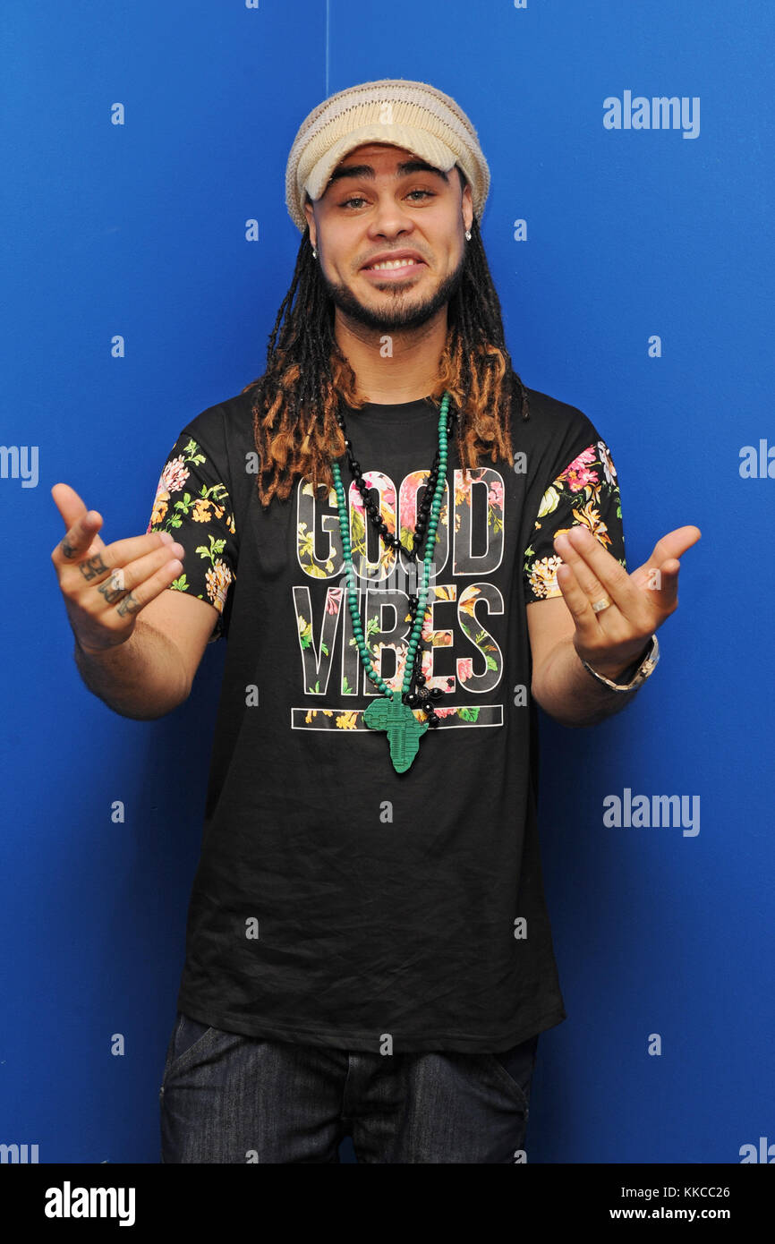 Shy carter poses for a portrait at radio station y 100 hi-res stock ...
