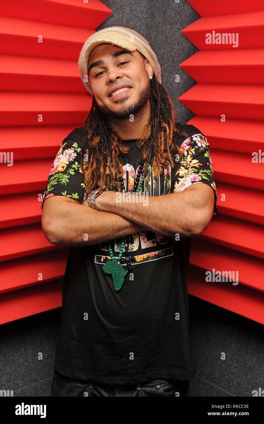 Shy carter poses for a portrait at radio station y 100 hi-res stock ...