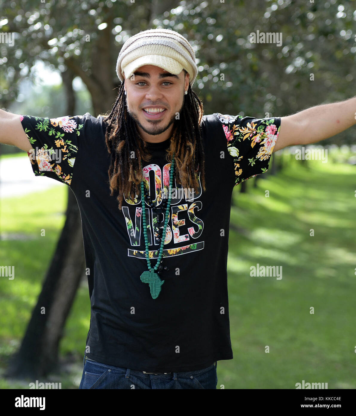 Shy carter poses for a portrait at radio station y 100 hi-res stock ...