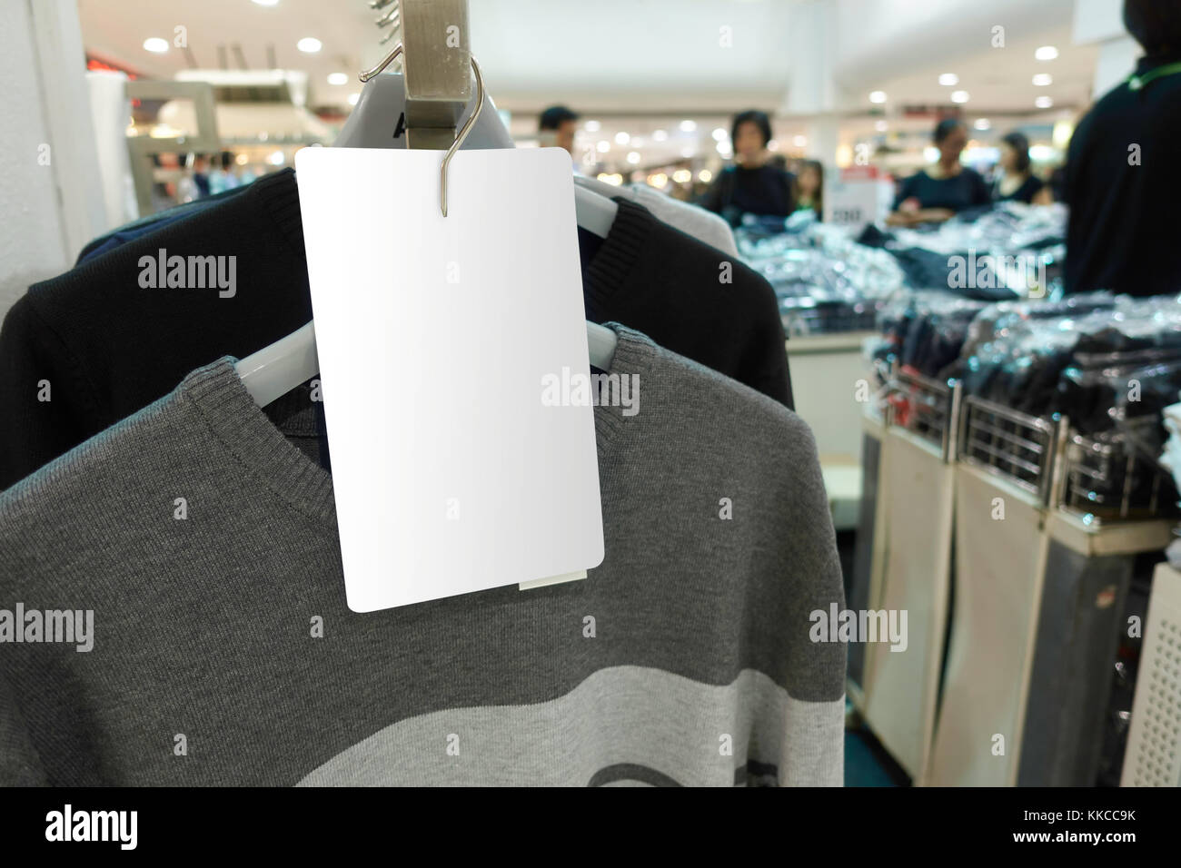 clothes on the rack, close up Stock Photo - Alamy