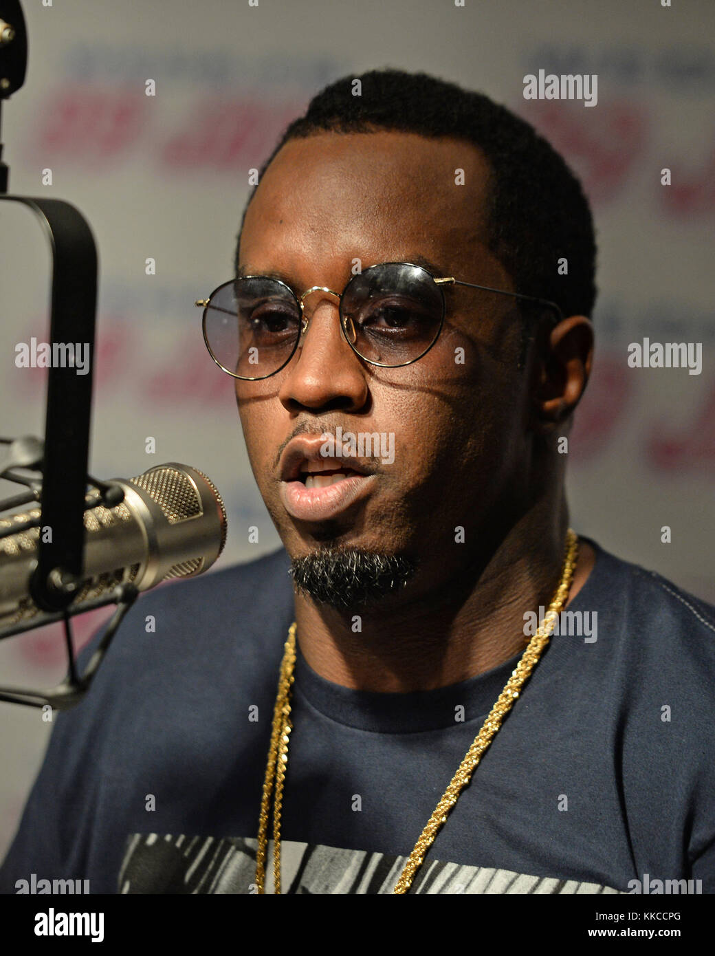 HOLLYWOOD, FL - AUGUST 20: Sean Combs visits 97.3 The Hits radio ...