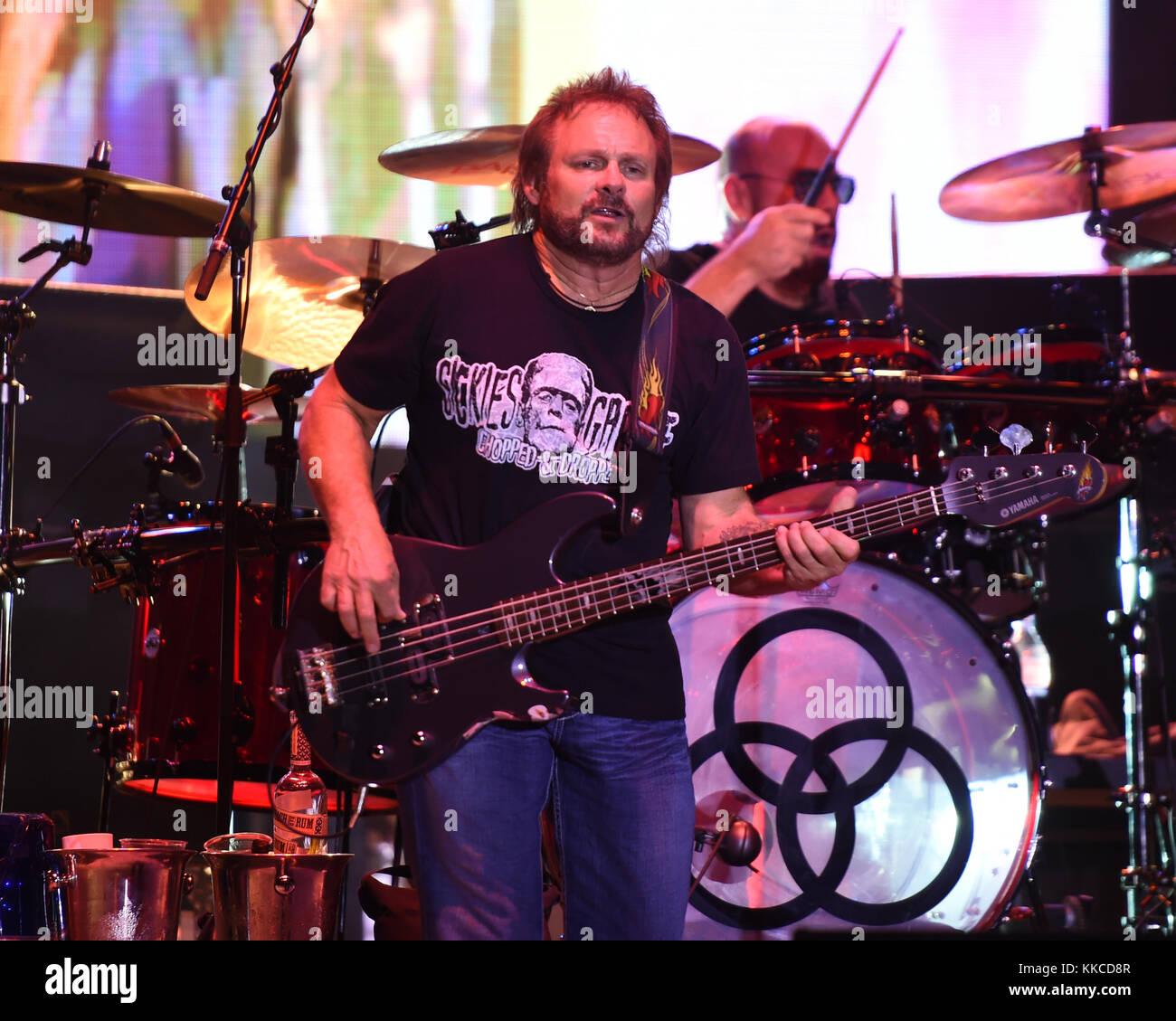 WEST PALM BEACH - APRIL 30: Michael Anthony, Jason Bonham of Sammy ...