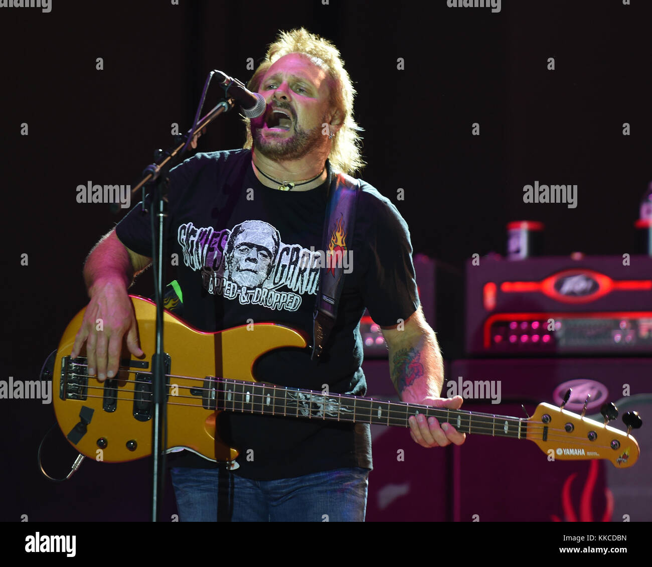 WEST PALM BEACH - APRIL 30: Michael Anthony of Sammy Hagar and The ...