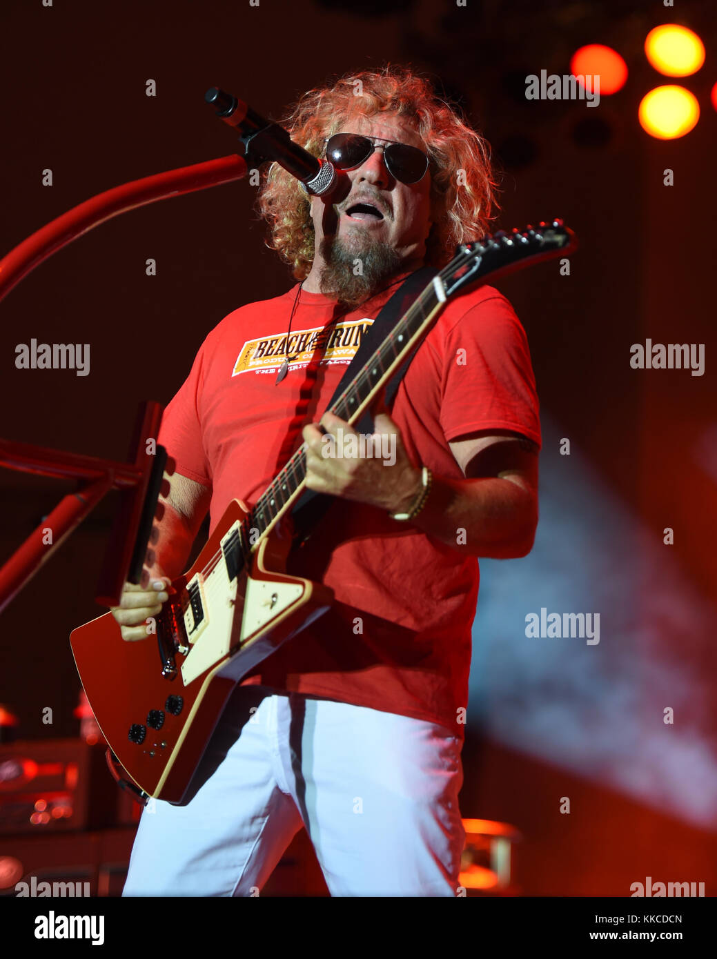 WEST PALM BEACH - APRIL 30: Sammy Hagar of Sammy Hagar and The Circle ...
